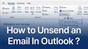 Unsend Email in Outlook: A Quick Guide